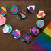 Pansexual Pride D20 Gaming Dice Enamel Pin in LGBTQ Pan Pride Flag ...