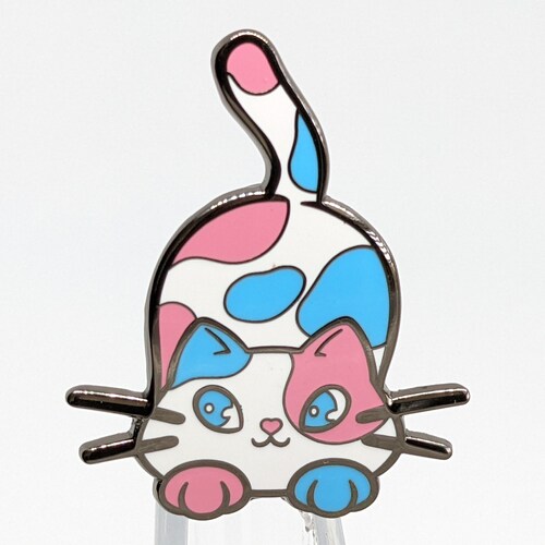 Subtle Transgender Flag Enamel Pin Mountain Pin Pride Pin - Etsy