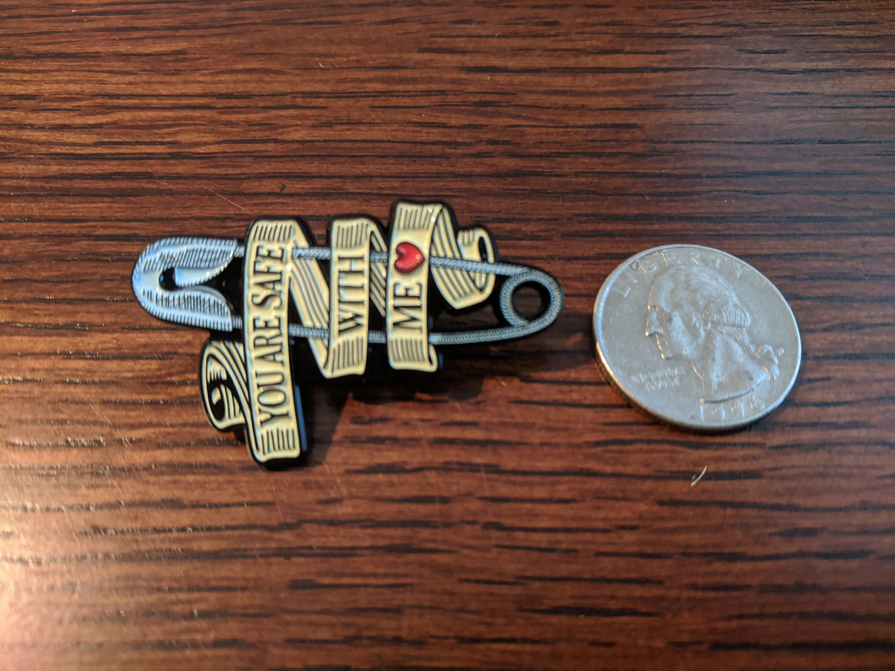 You Are Safe With Me Pin Safe Space Pin LGBTQ Ally Pin - Etsy UK