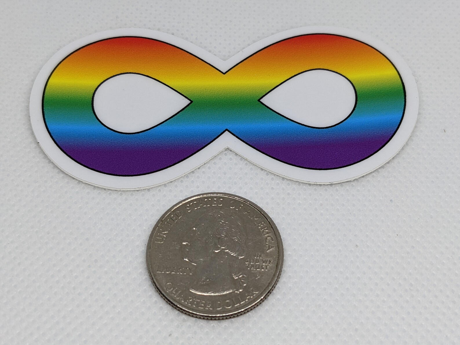 Autism Pride Spectrum Gradient Infinity Symbol 3 Vinyl | Etsy