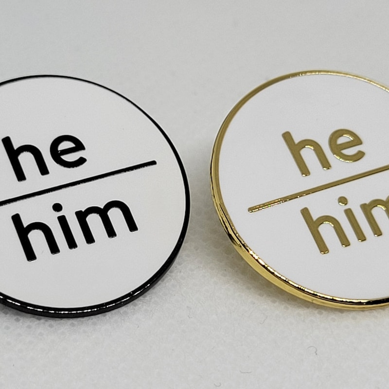 Pronoun Pins Dragons - Etsy