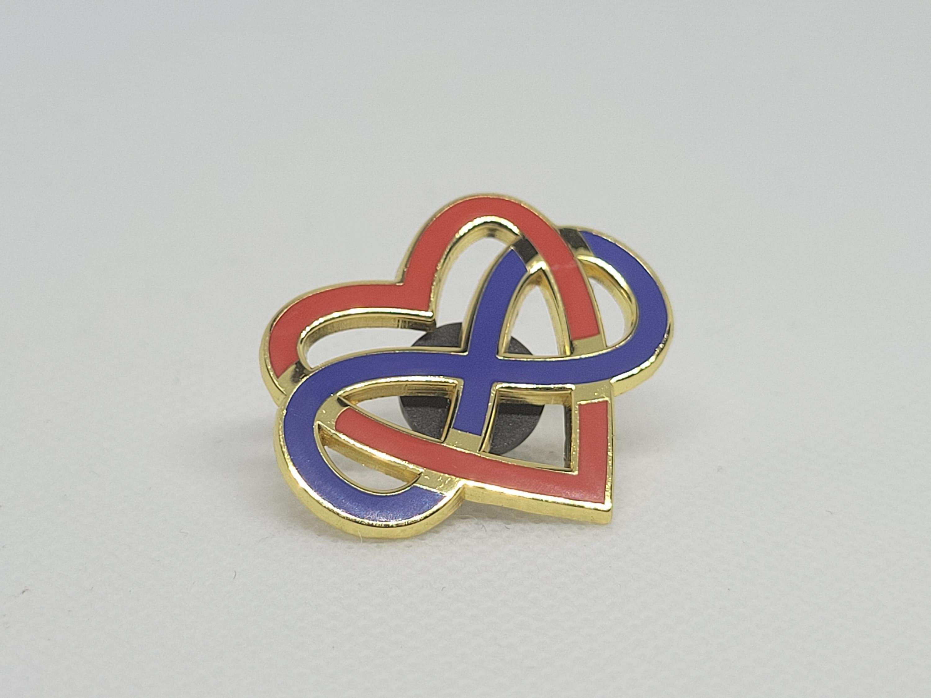 Polyamory Infinity Heart Enamel Pin Infinite Love Celtic - Etsy