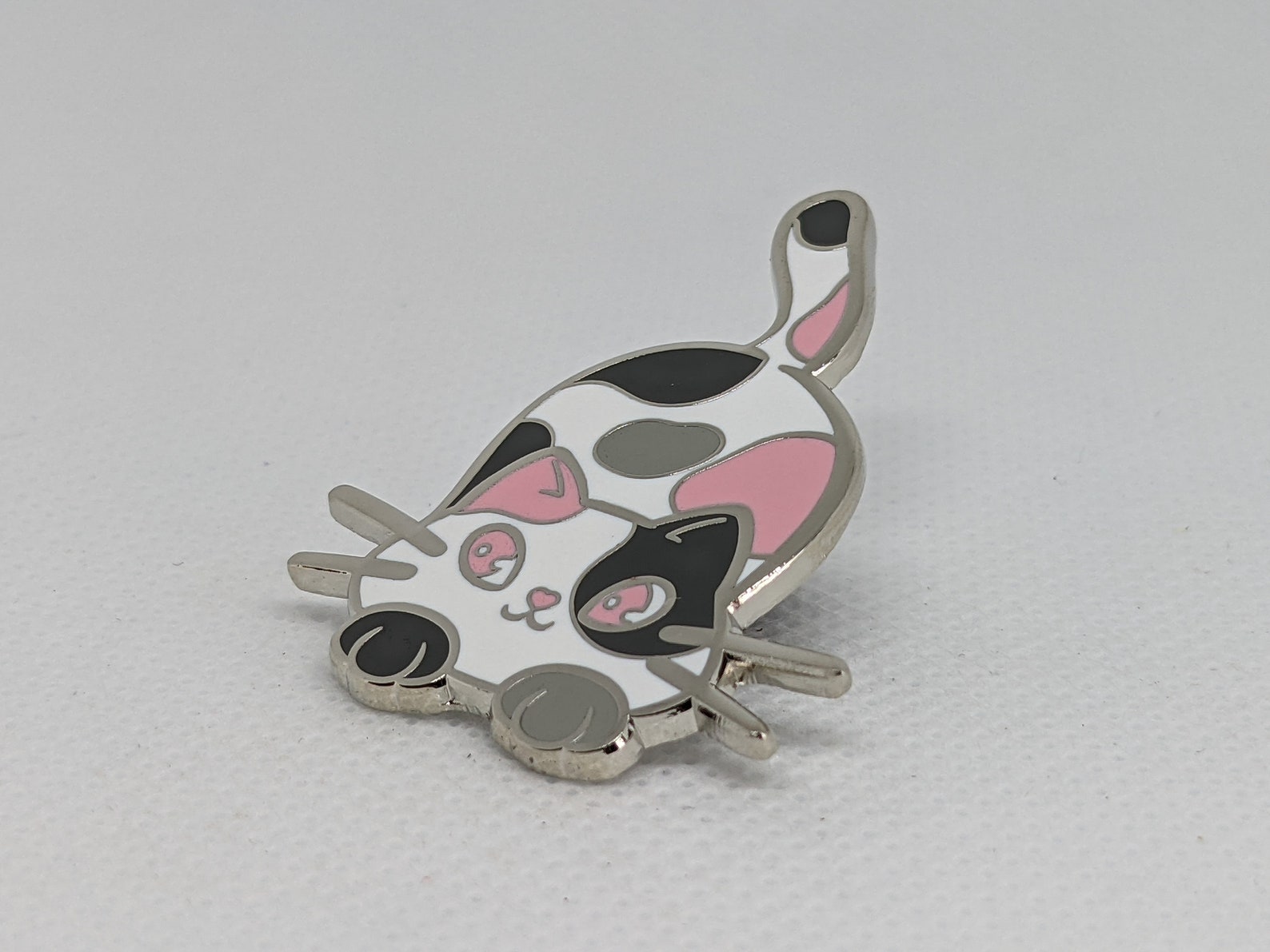 Demigirl Pin Purride Chibi Cat Hard Enamel Pin in Demigirl | Etsy