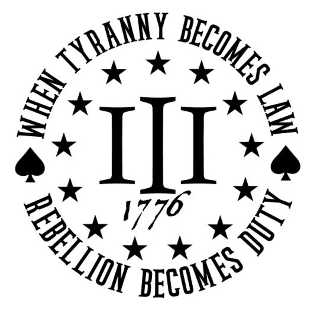 When Tyranny Becomes Law Die Cut Vinyl Decal - Etsy