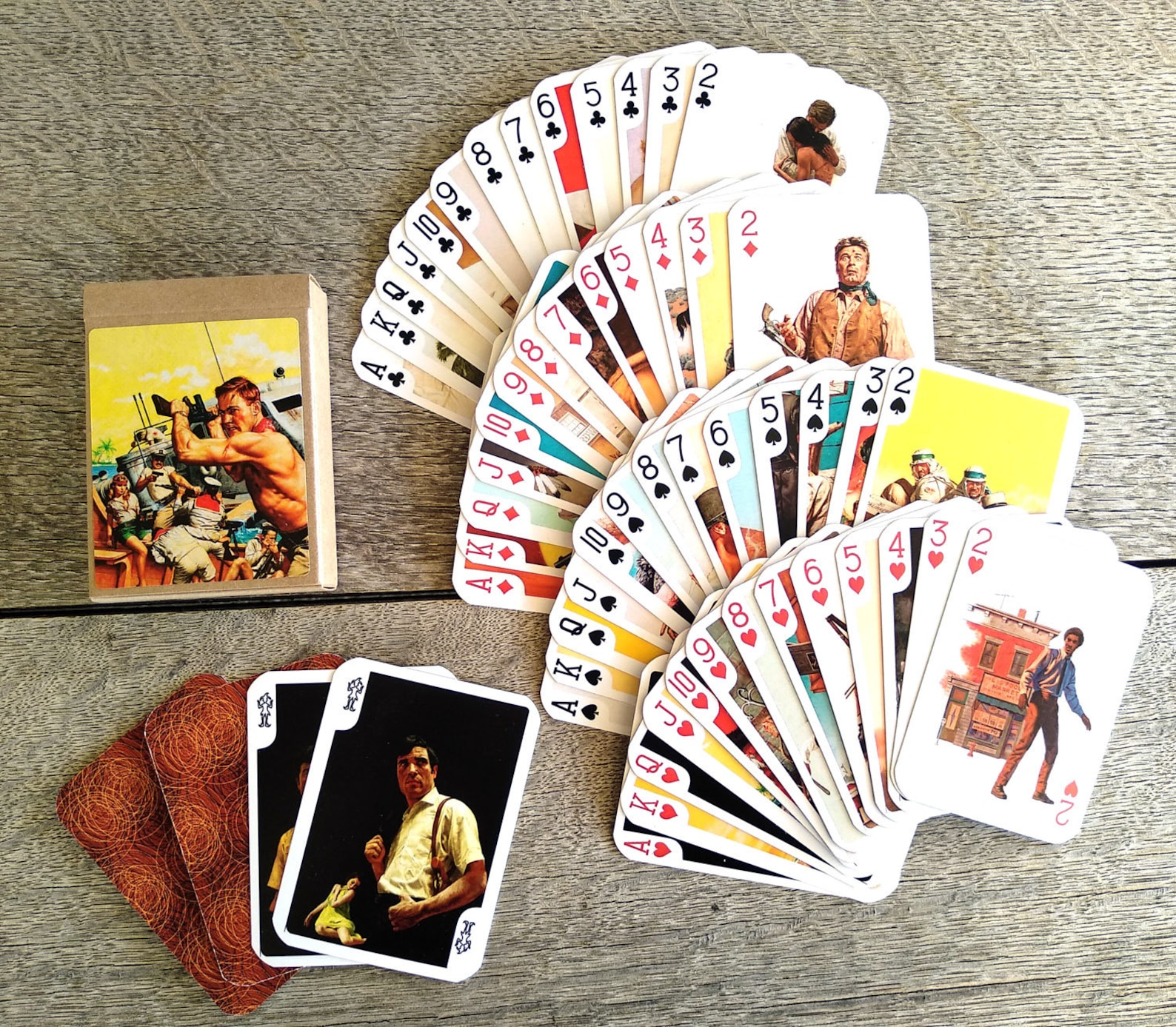 PULP FICTION Playing Cards poker Deck 54 Cards All Different - Etsy