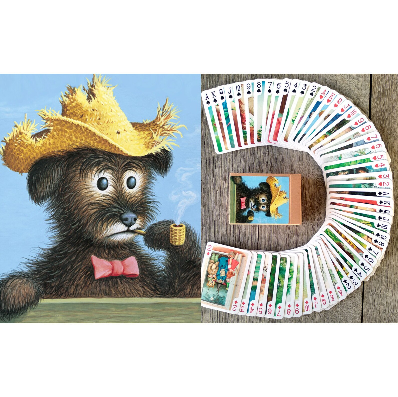 Childrens STORY Playing Cards poker Deck 54 Cards All - Etsy