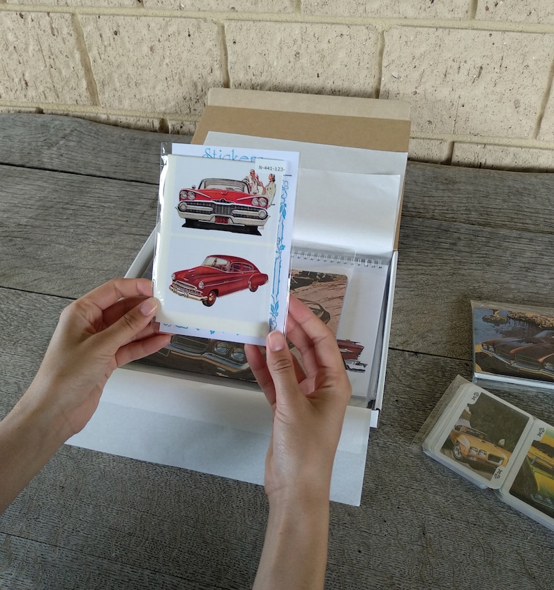 CLASSIC CARS Mystery Box over 50 Items Inside Vintage Cars | Etsy