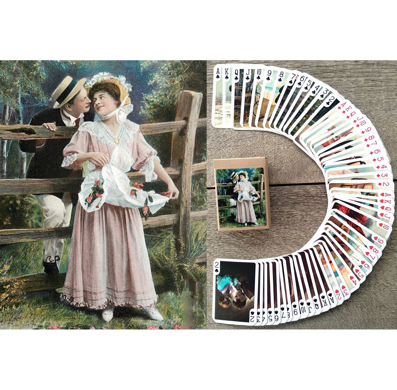 PHOTOS VALENTINE DAY Playing Cards poker Deck 54 Cards All - Etsy