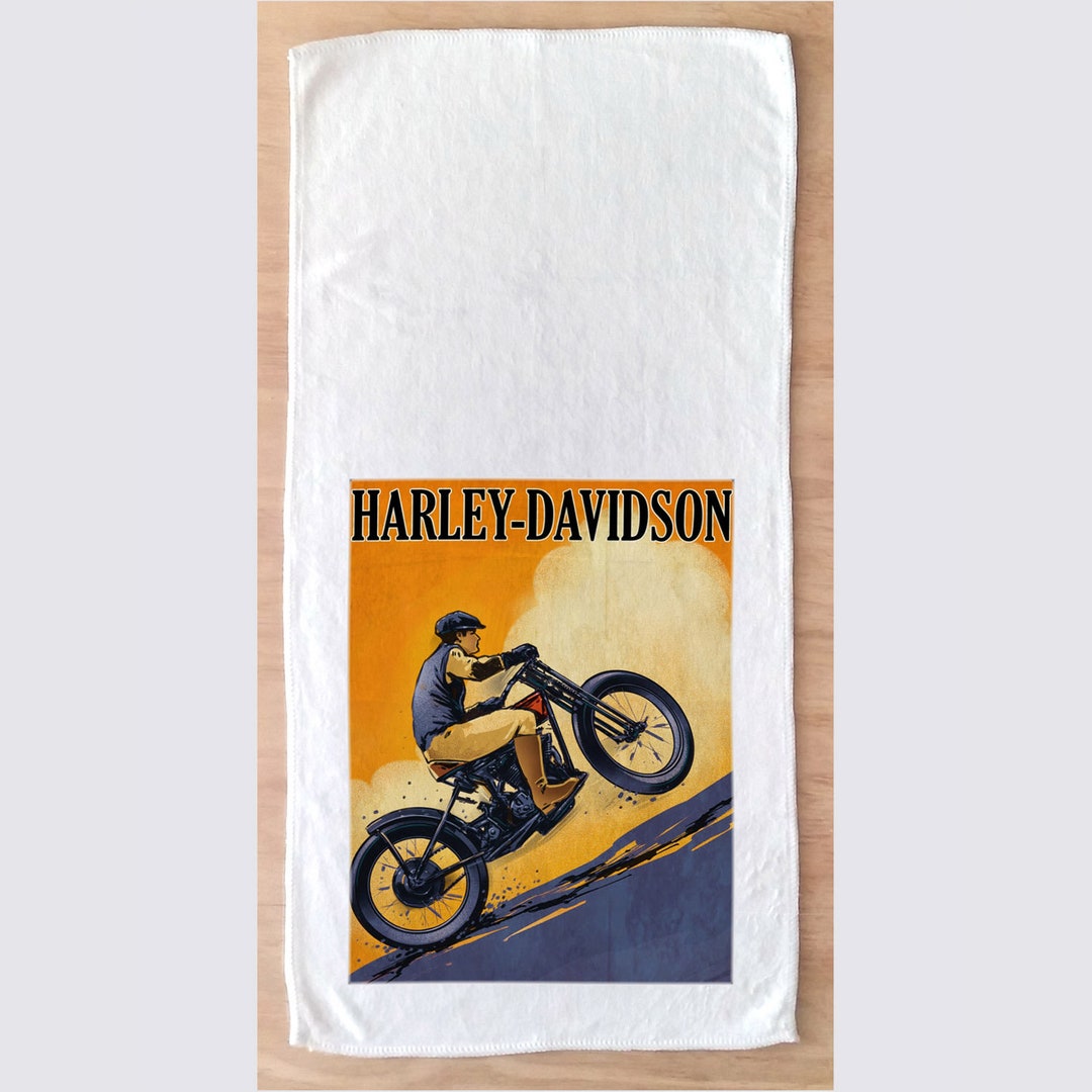 Tea Towel 611-047 Microfiber Towel With Vintage Image, Vintage Ads ...
