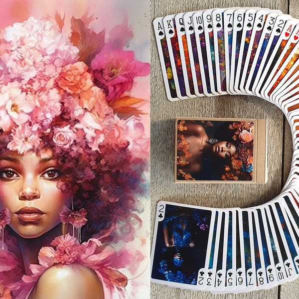 Pretty Playing Cards - Etsy