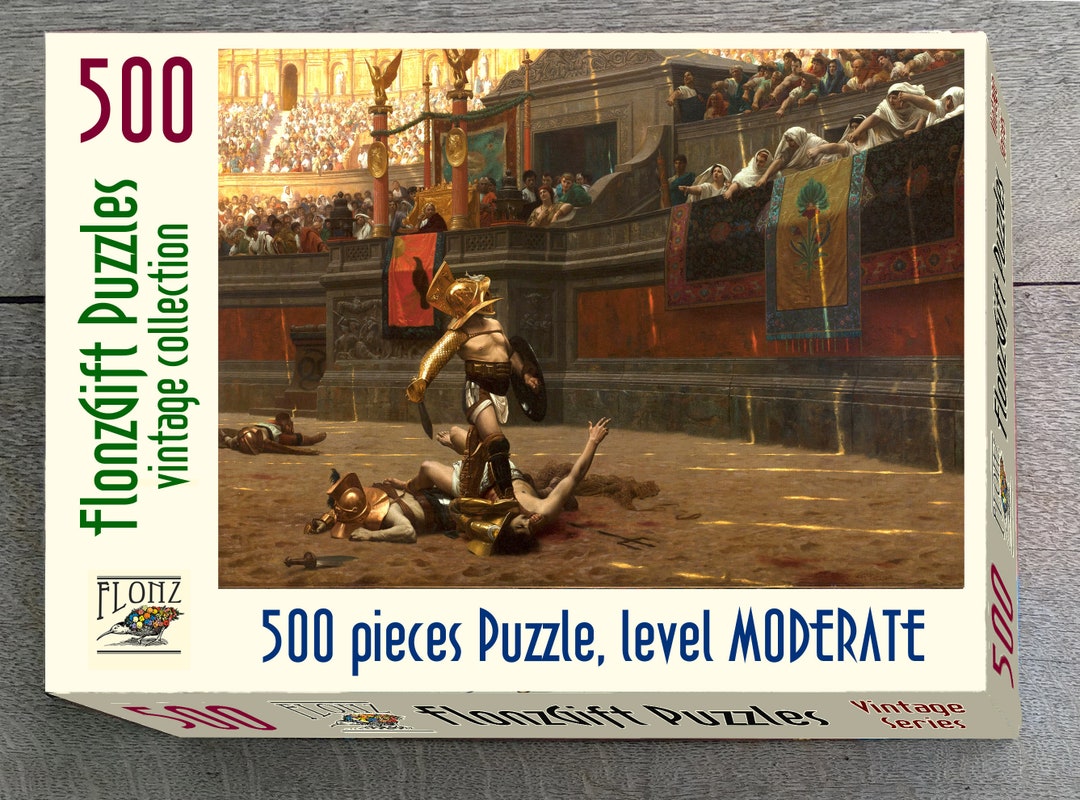 Gladiator Colesseum Ancient Rome Museum 1 Jigsaw Puzzle in a Box ...