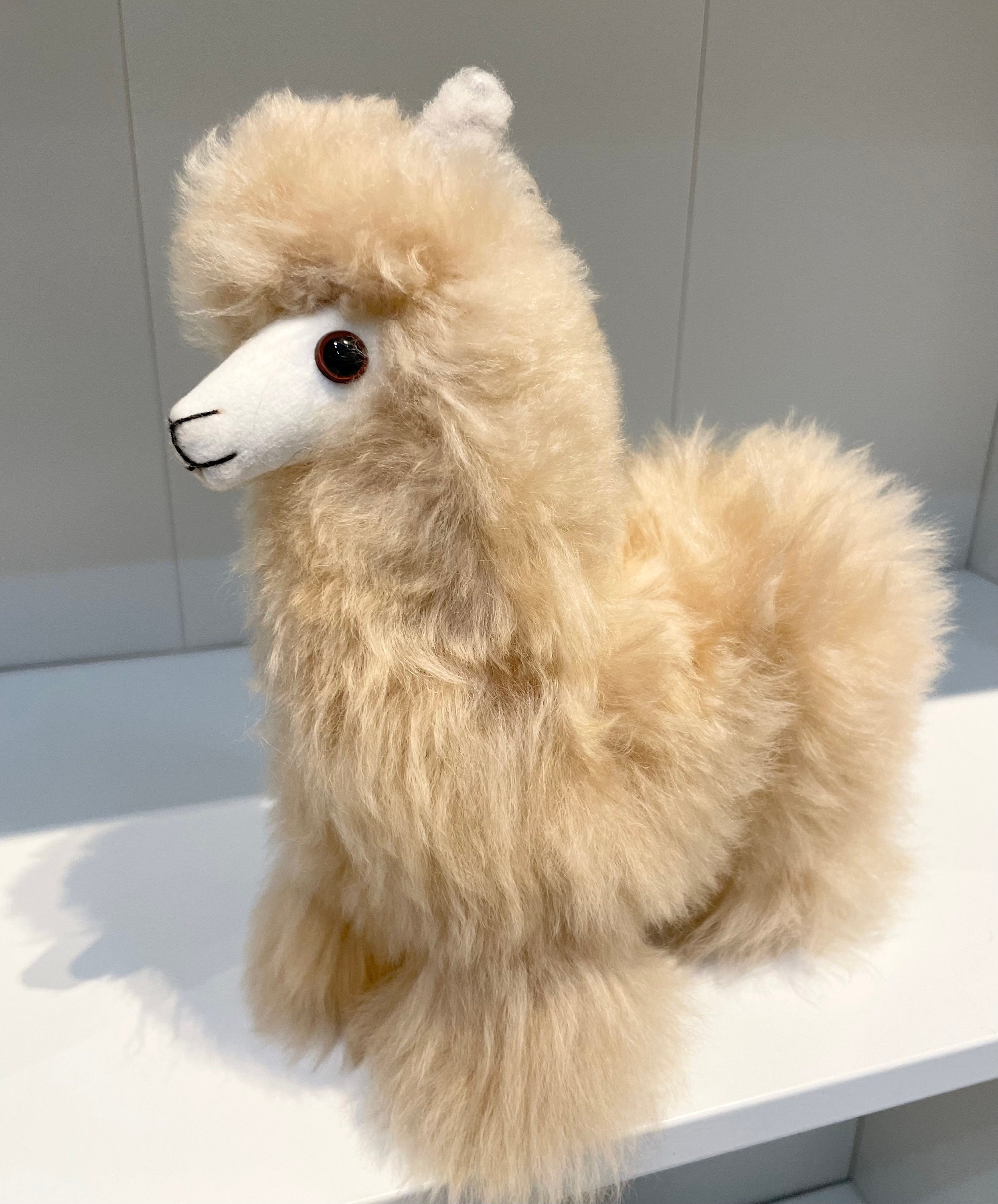 Baby Alpaca Llama stuffed animal handmade Llama toy color - Etsy.de