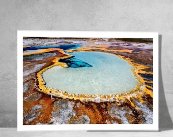 Yellowstone Thermal Pool, Hot Springs, Yellowstone National Park ...