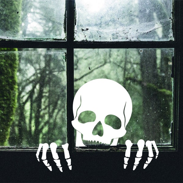 Halloween Window Decal - Etsy
