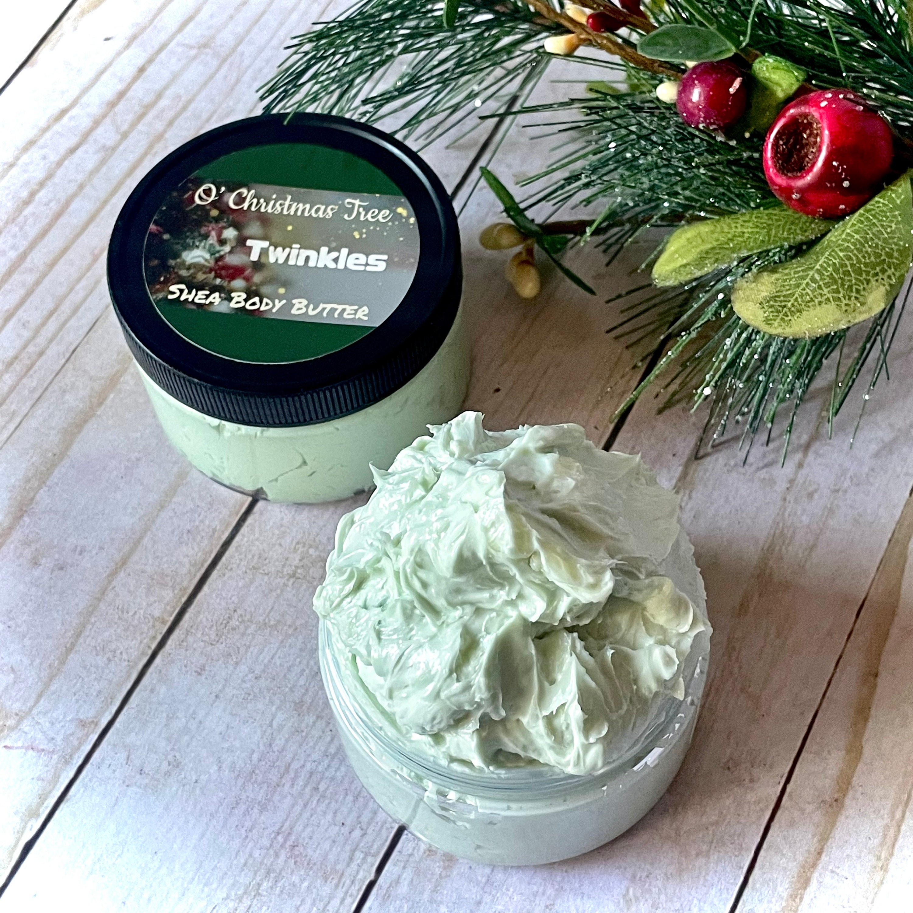 Christmas Tree Whipped Shea Body Butter: Festive Holiday Pine Scent ...