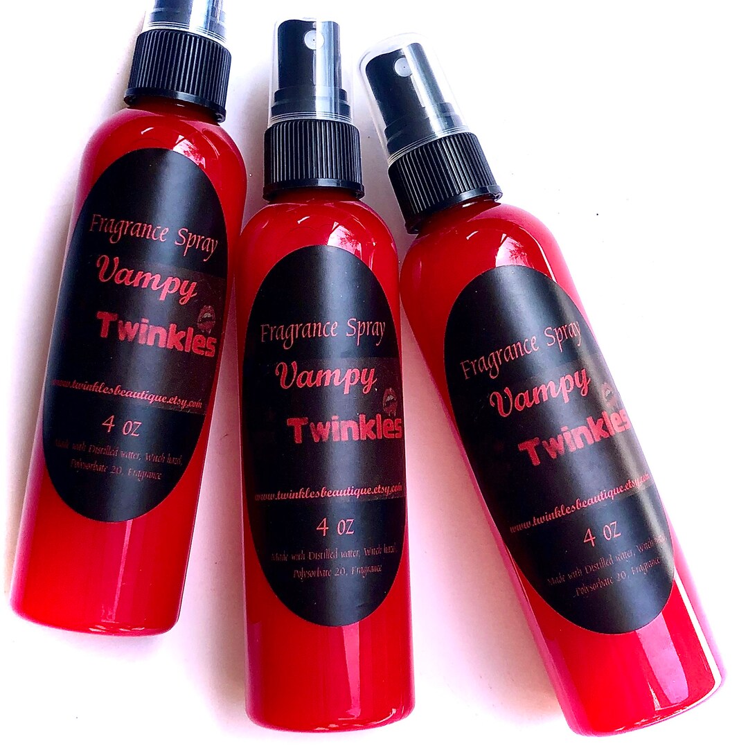 Vampy Fragrance Spray, ONE 4 Oz Spray, Body Splash, Goth Body Spray ...