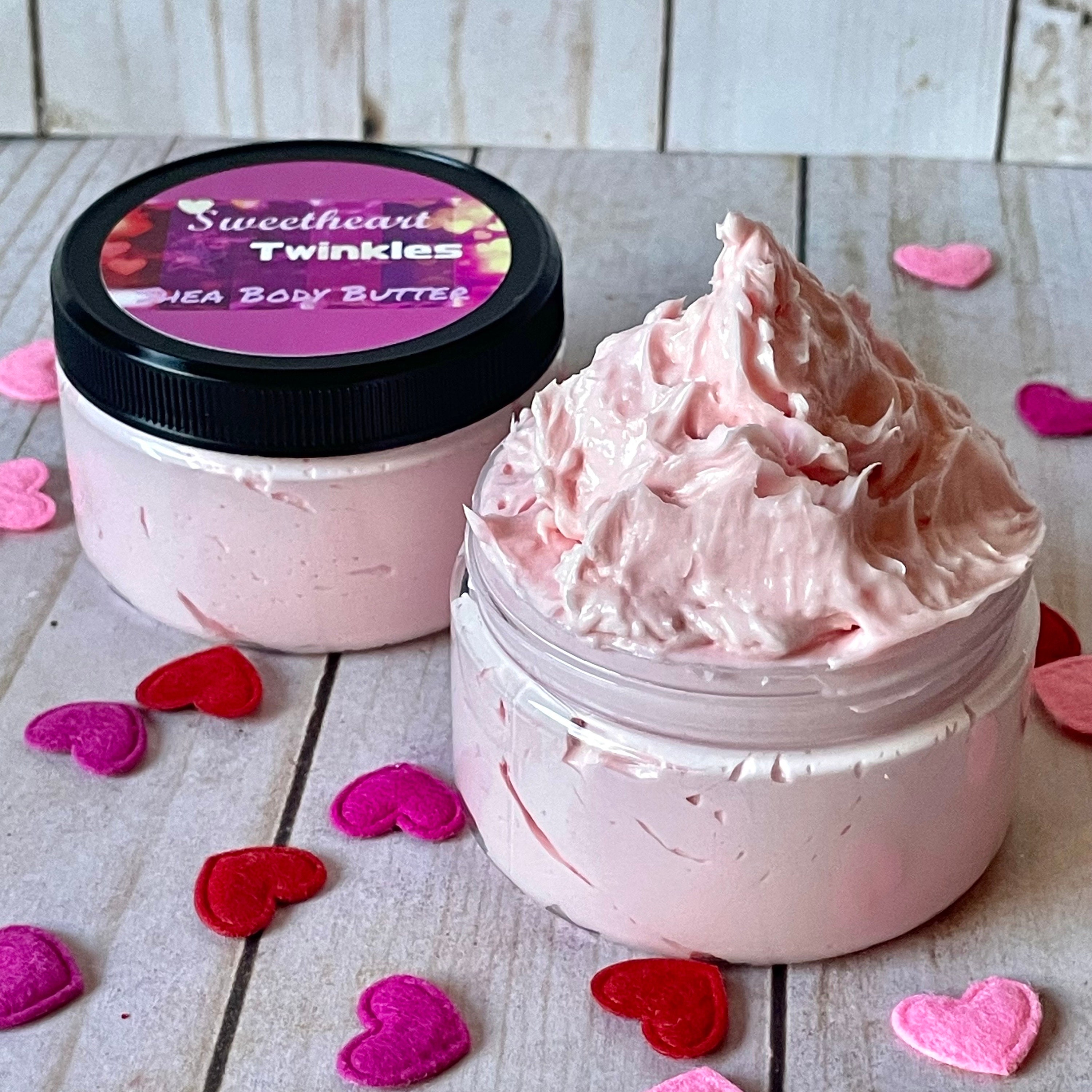 Sweetheart Body Butter, Whipped Shea Butter, Handmade Body Cream ...