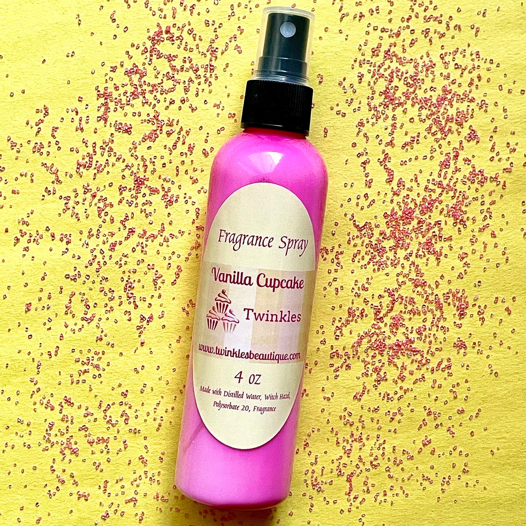 Vanilla Cupcake Fragrance Spray, ONE 4 Oz Spray, Vanilla Body Spray ...