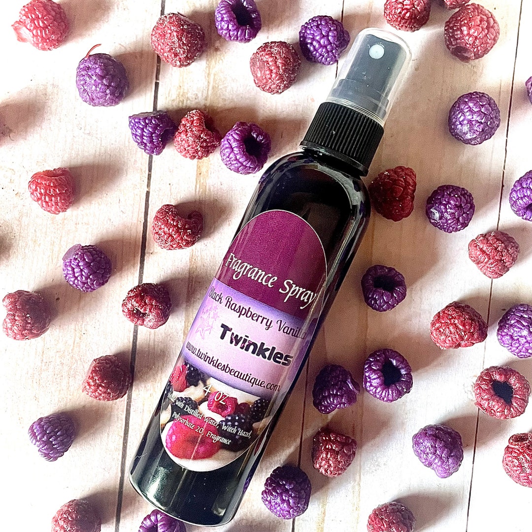 Black Raspberry Vanilla Fragrance Spray: Hydrating Body Mist (4 Oz) - Etsy