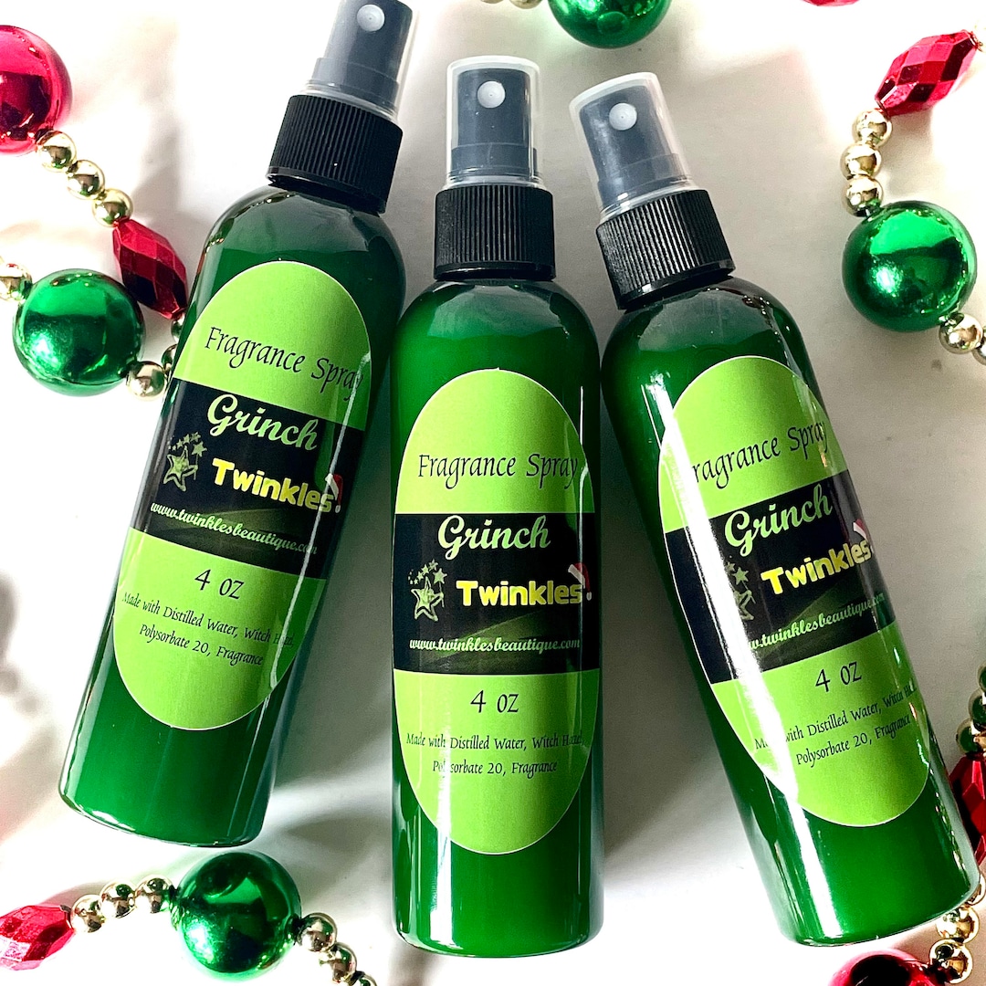 Grinch Fragrance Spray, SCENT Has Changed as of 09/24, Christmas Body ...