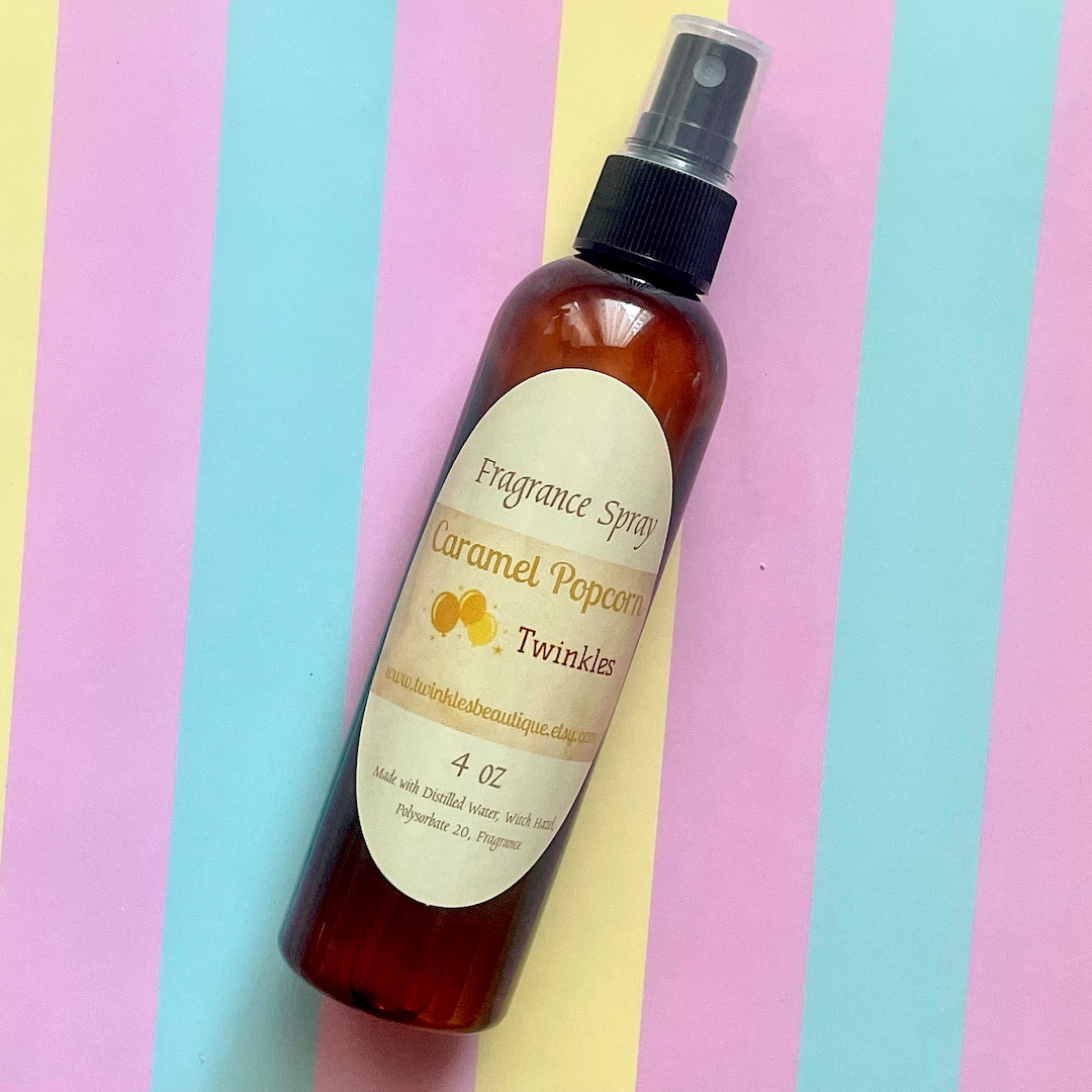 Caramel Popcorn Fragrance Spray, Body Splash, Body Mist - Etsy