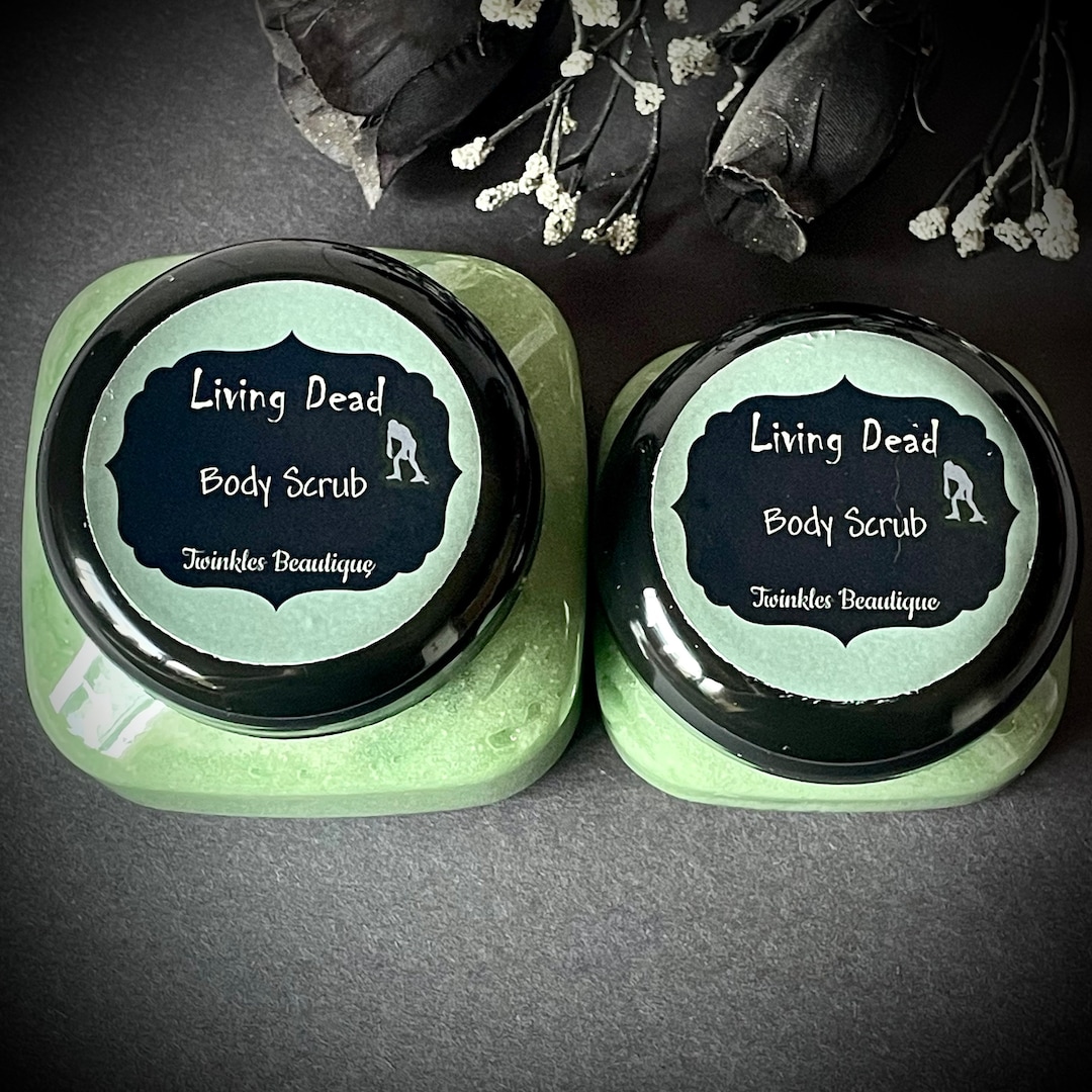 Living Dead Body Scrub, NEW EMULSIFIED FORMULA, Shea Sugar Scrub ...