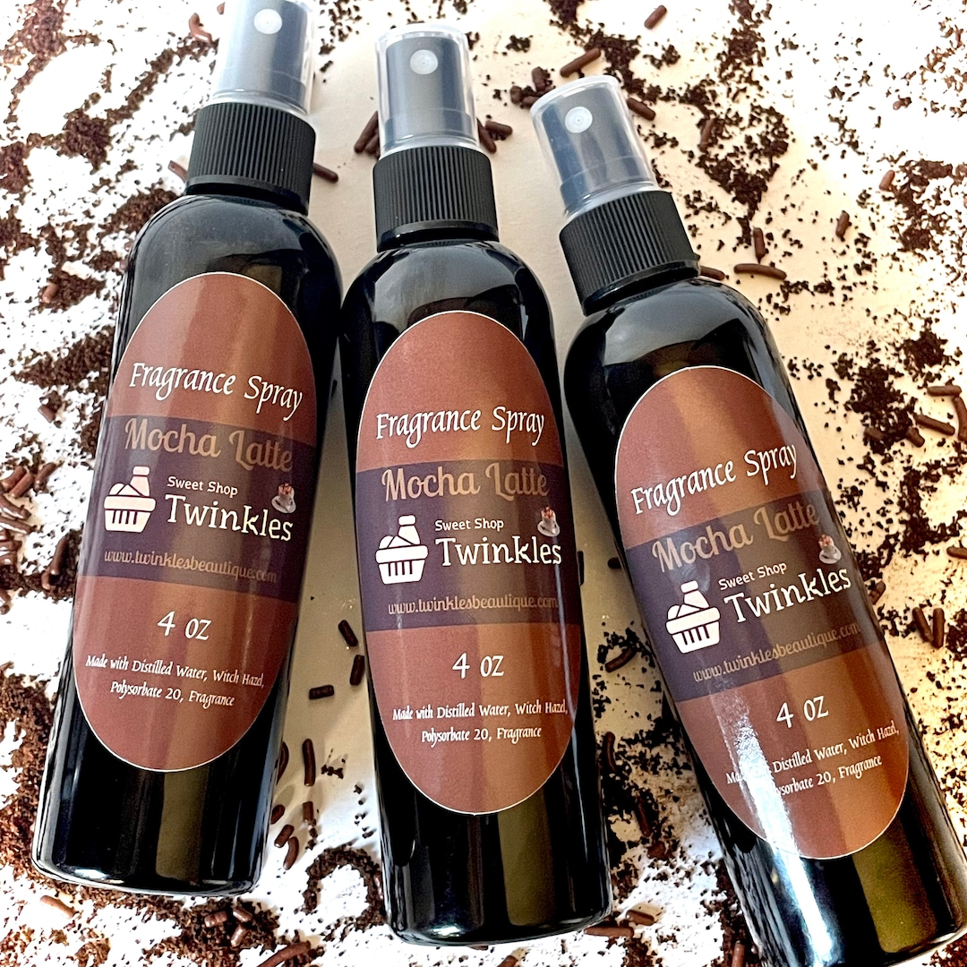 Mocha Latte Fragrance Spray, ONE 4 Oz Spray, Body Spray, Coffee ...