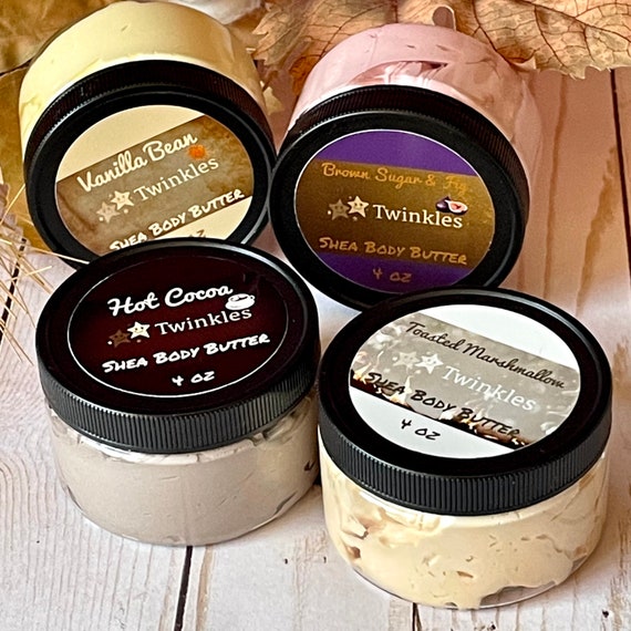 Warm & Cozy Body Butter Collection Whipped Shea Body Butter - Etsy
