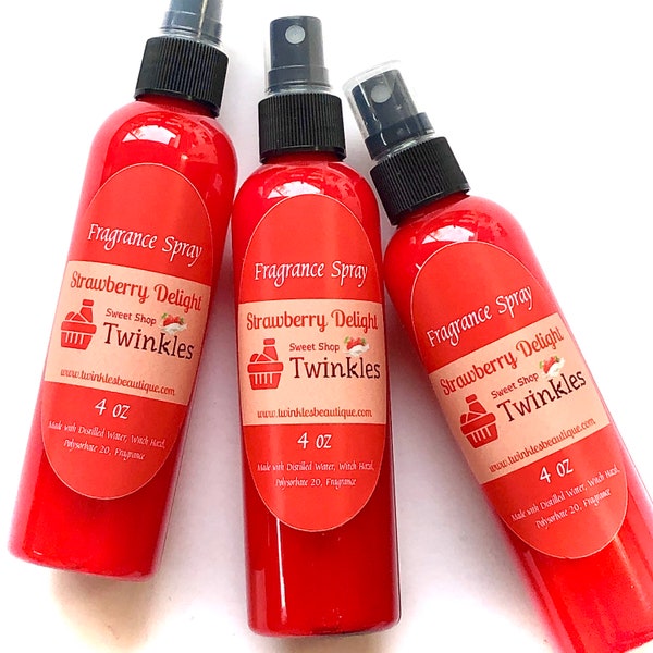 Strawberry Shortcake Body Spray - Etsy