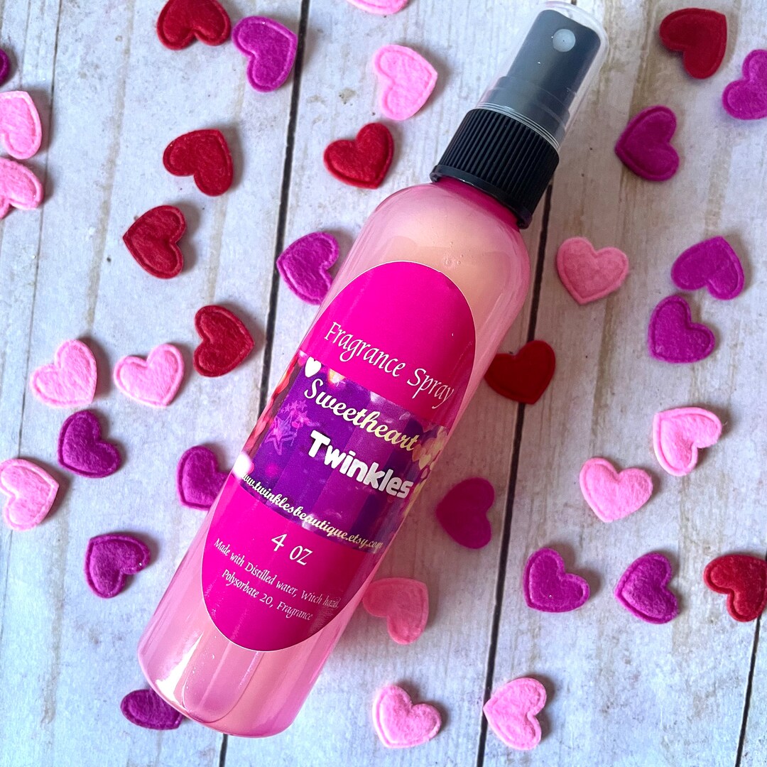 Sweetheart Fragrance Spray, ONE 4 Oz Spray, Body Mist, Body Spray ...