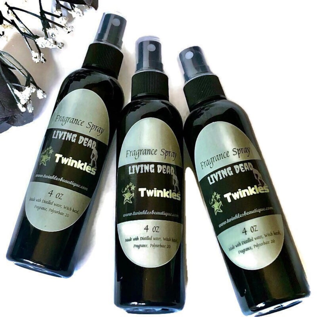 Living Dead Fragrance Spray, ONE 4 Oz Spray, Body Splash, Zombie Lover ...