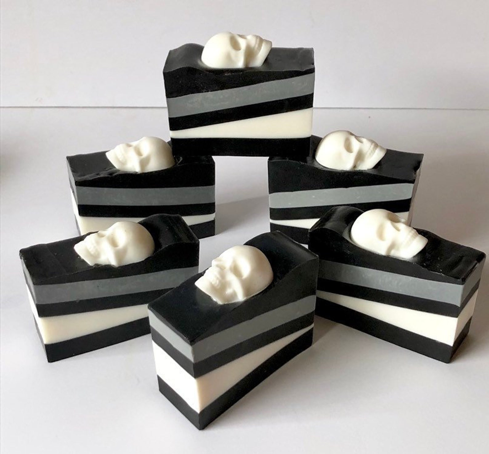 Rebel Handcrafted Soap Glycerin Soap Bar Skull Soap Goth - Etsy