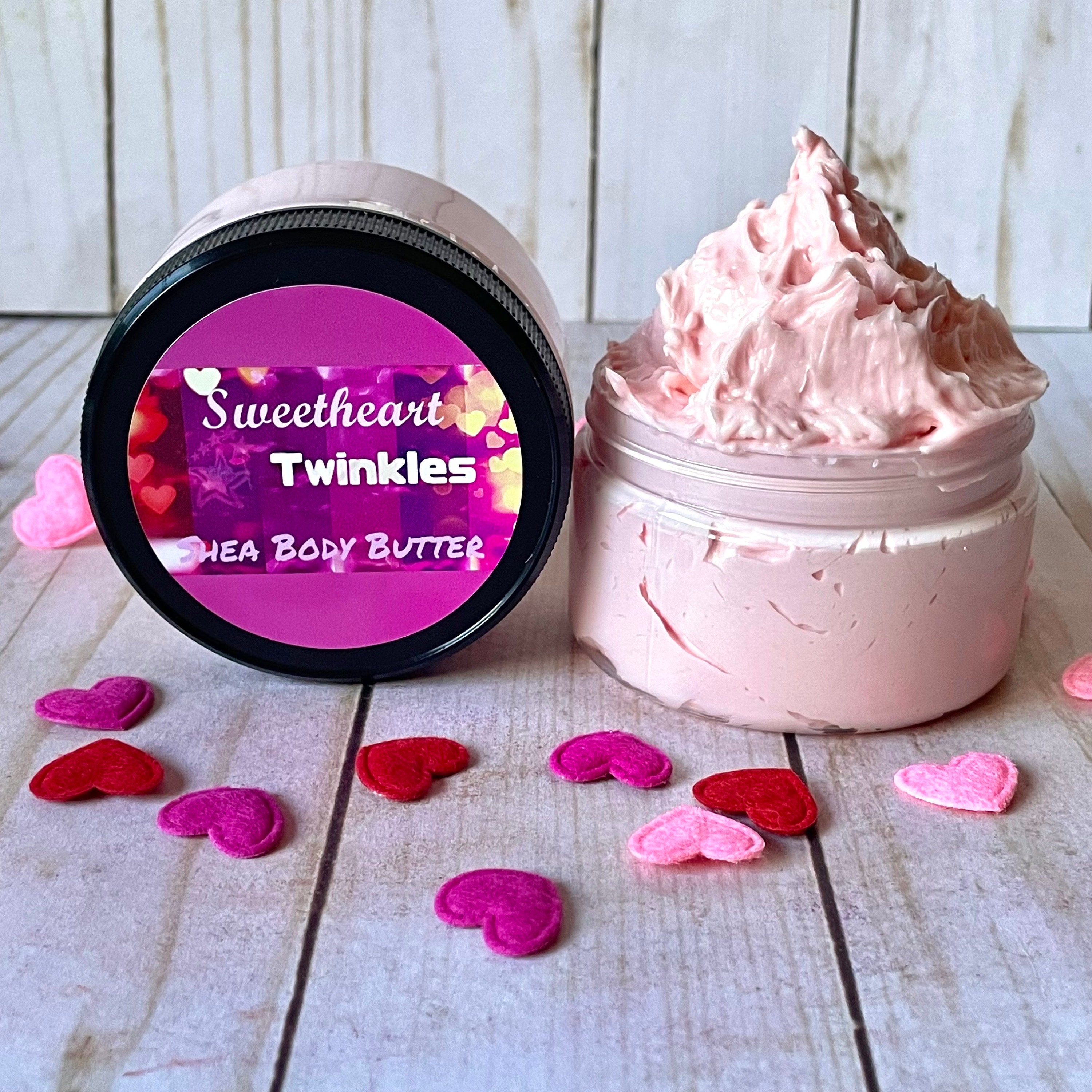 Sweetheart Body Butter, Whipped Shea Butter, Handmade Body Cream ...