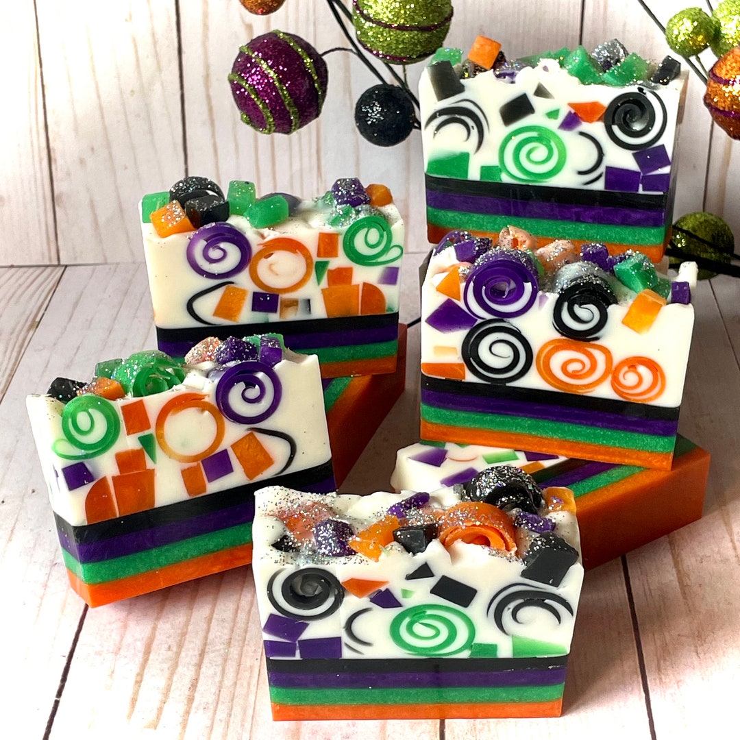 Trick or Treat Handcrafted Soap Glycerin Soap Halloween Soap - Etsy