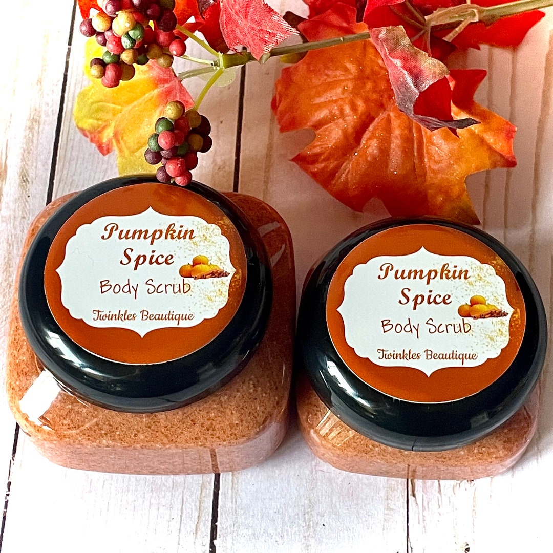 Pumpkin Spice Body Scrub, Shea Sugar Scrub, Fall Scents, Autumn Bath ...