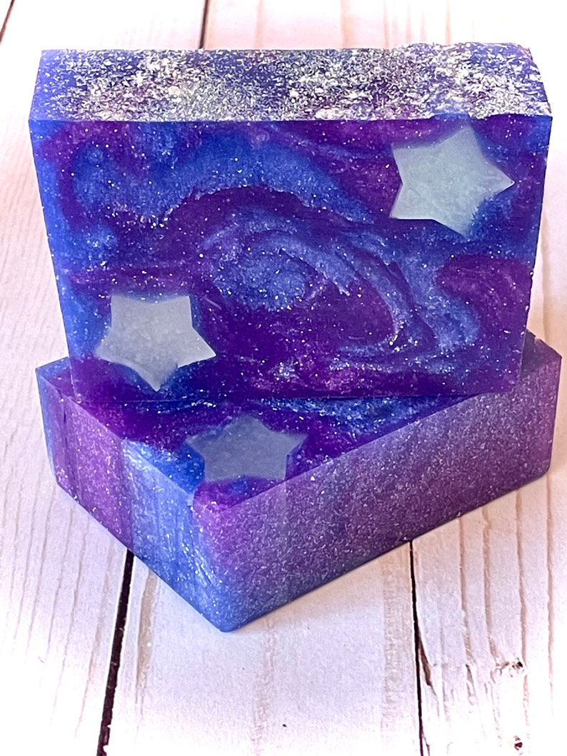 Cosmic Handcrafted Soap Glycerin Soap Bar Galaxy Soap - Etsy