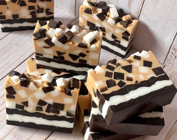 S’mores Handcrafted Soap, Soap Bar, Dessert Soap, Glycerin Soap ...