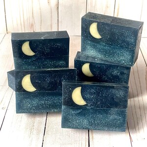 Moon Child Handcrafted Soap, Soap Bar, Moon Soap, Night Sky Soap, Fancy ...