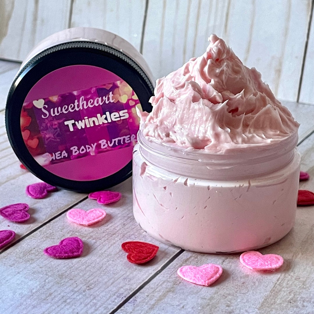Sweetheart Body Butter, Whipped Shea Butter, Handmade Body Cream ...