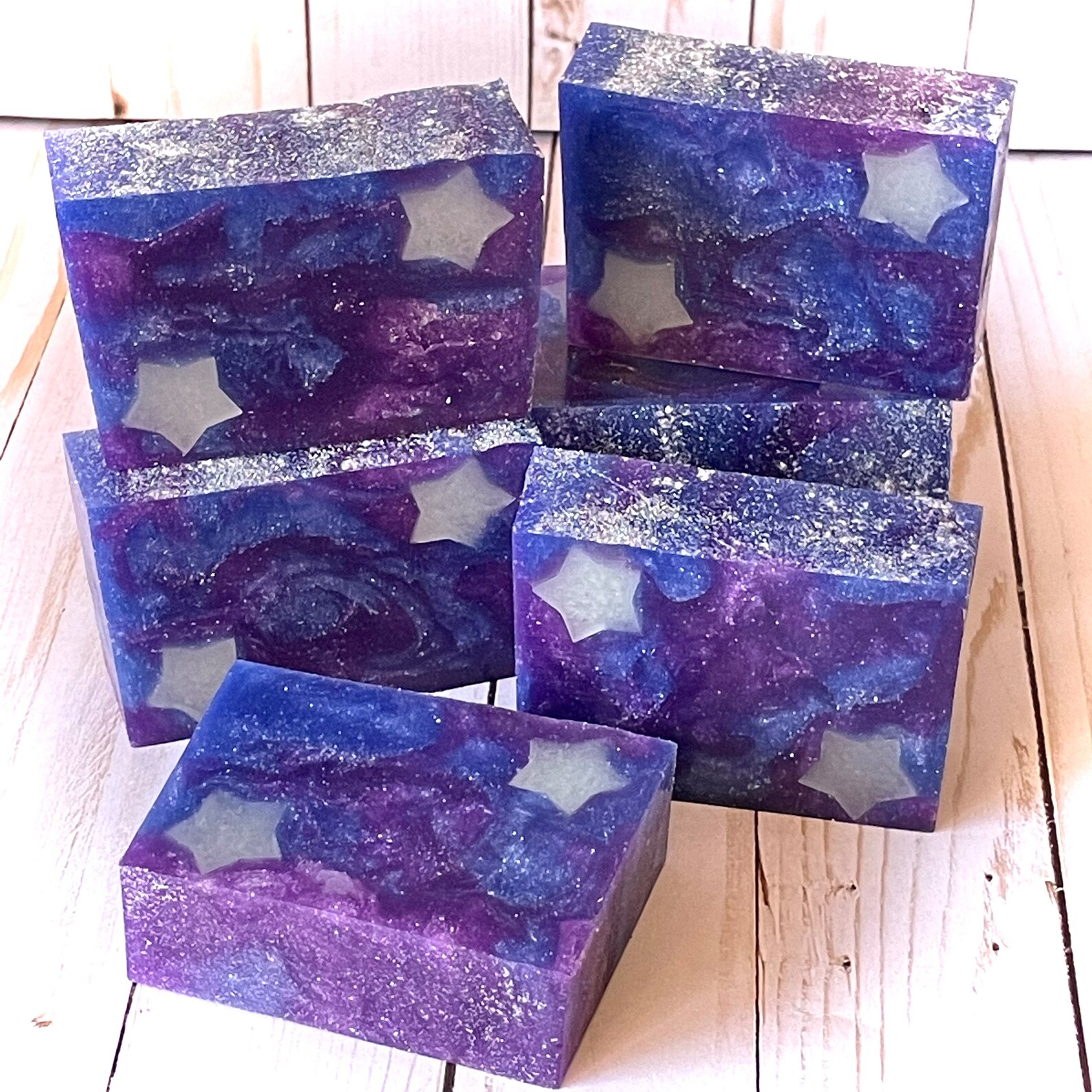 Cosmic Handcrafted Soap Glycerin Soap Bar Galaxy Soap - Etsy