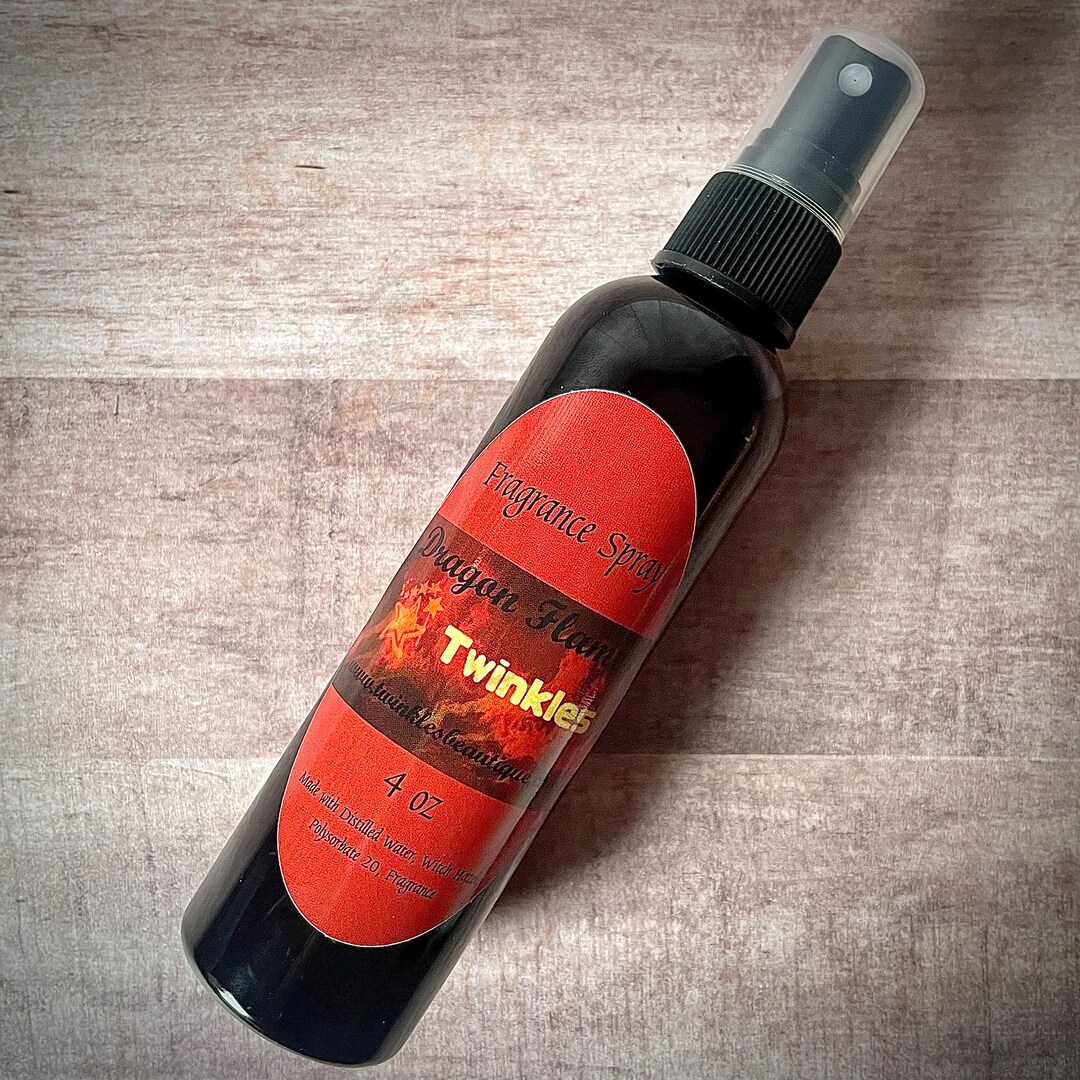 Dragon Flames Fragrance Spray: Amber, Patchouli Cedarwood Scent ...