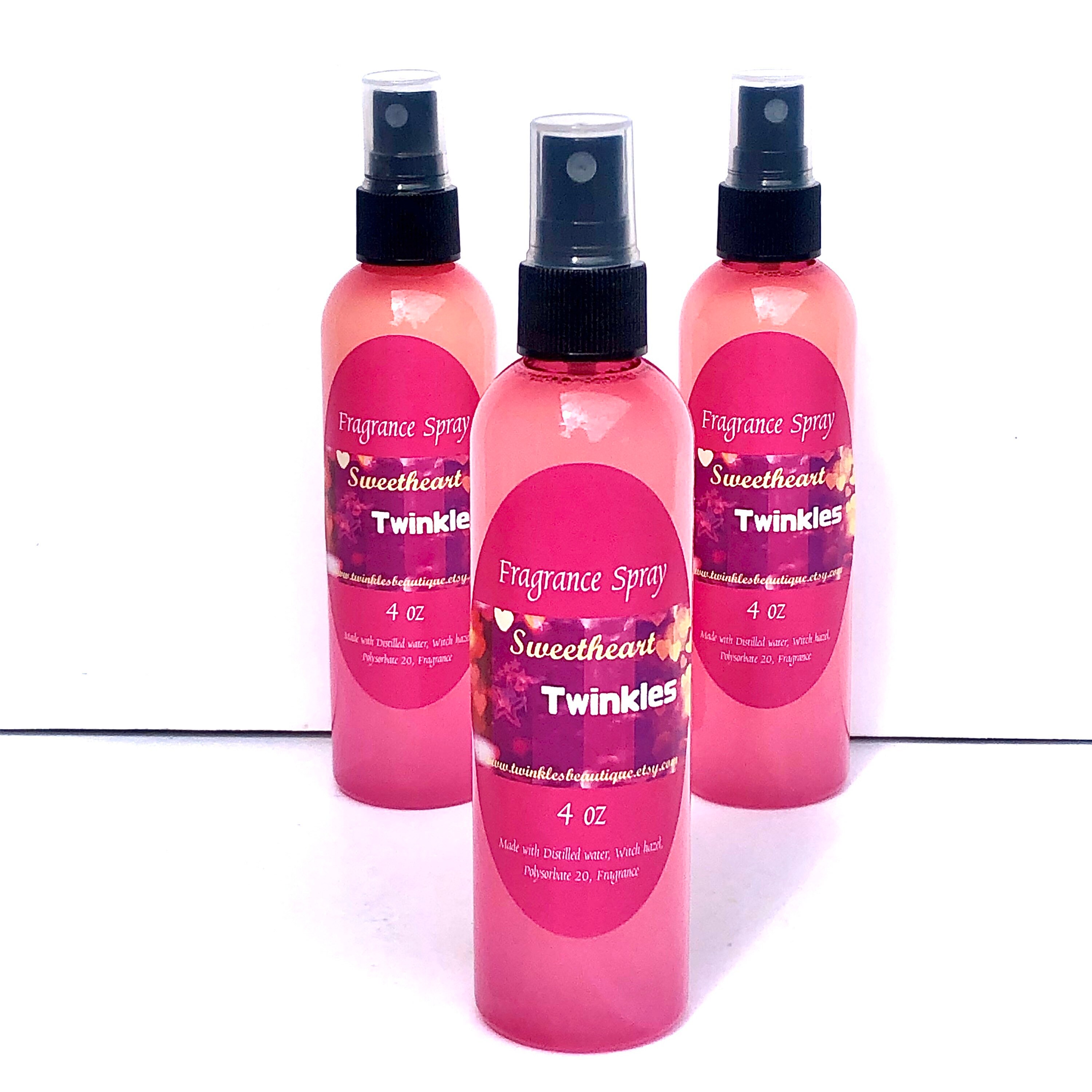 Sweetheart Fragrance Spray ONE 4 Oz Spray Body Mist Body - Etsy