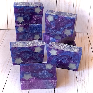 Cosmic Handcrafted Soap, Glycerin Soap Bar, Galaxy Soap, Celestial Soap ...
