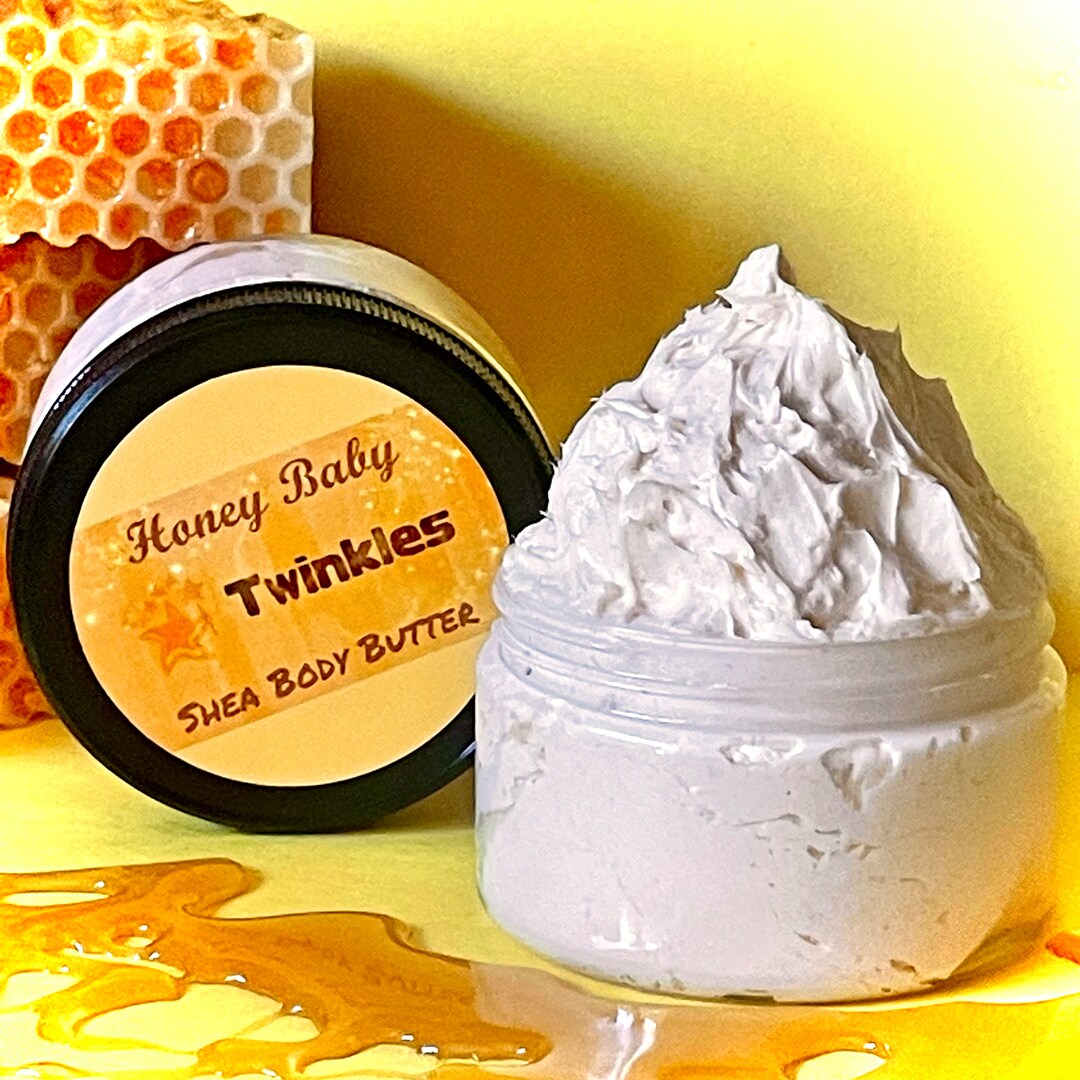 Honey Baby Body Butter, Whipped Shea Butter, Handmade Body Cream, Body ...