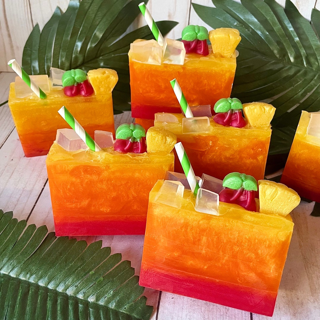 Jamaica Me Crazy Handcrafted Soap, Soap Bar Soap, Summer Soap, Gift ...