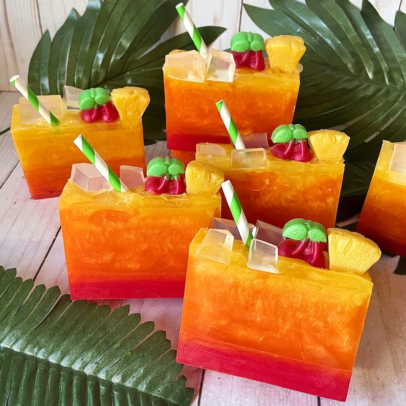 Jamaica Me Crazy Handcrafted Soap, Soap Bar Soap, Summer Soap, Gift ...