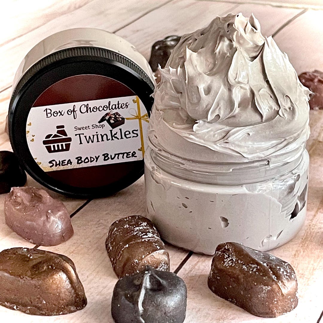 Box of Chocolates Body Butter, Shea Body Butter, Whipped Body Butter ...