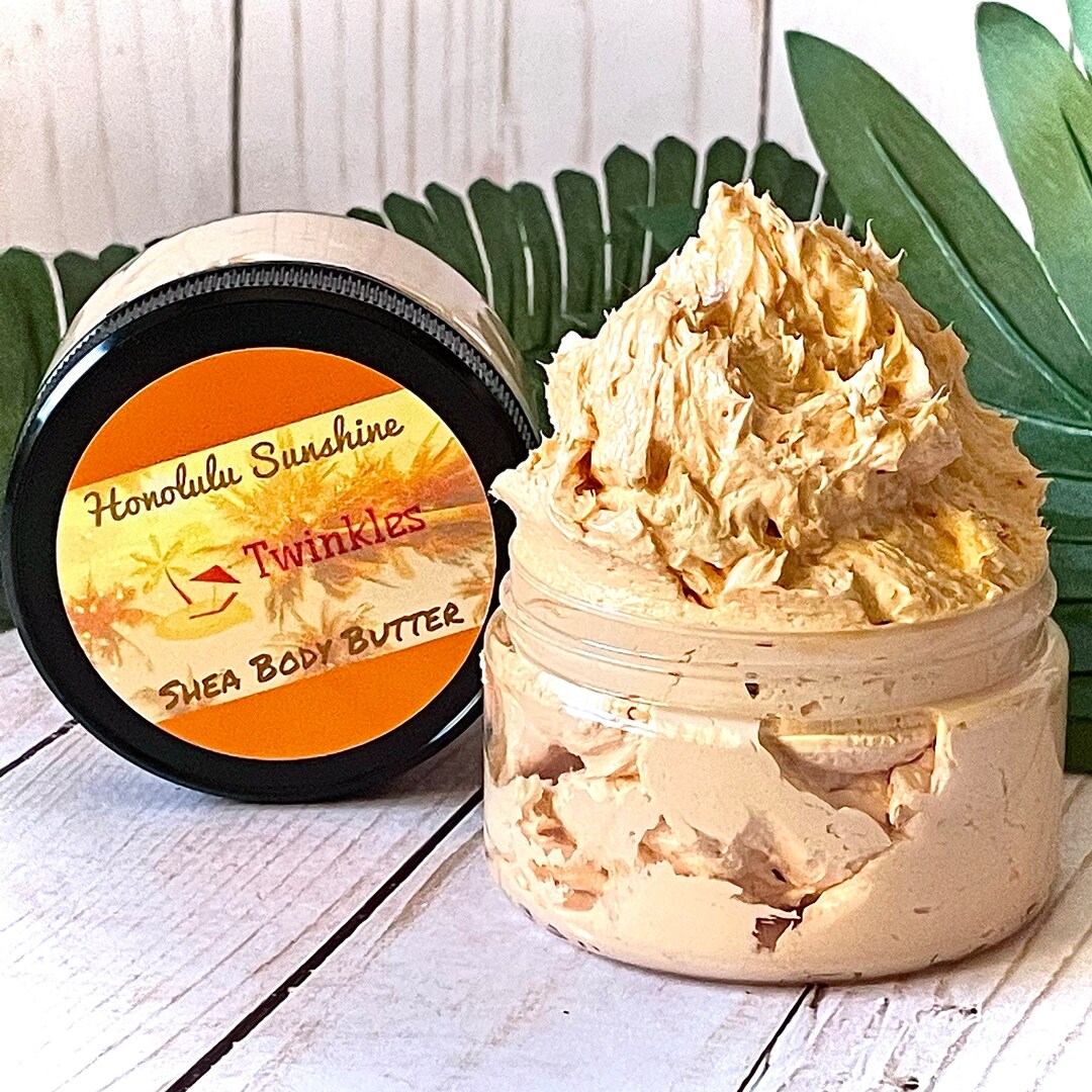 Honolulu Sunshine Body Butter, Whipped Shea Body Butter, Tropical ...