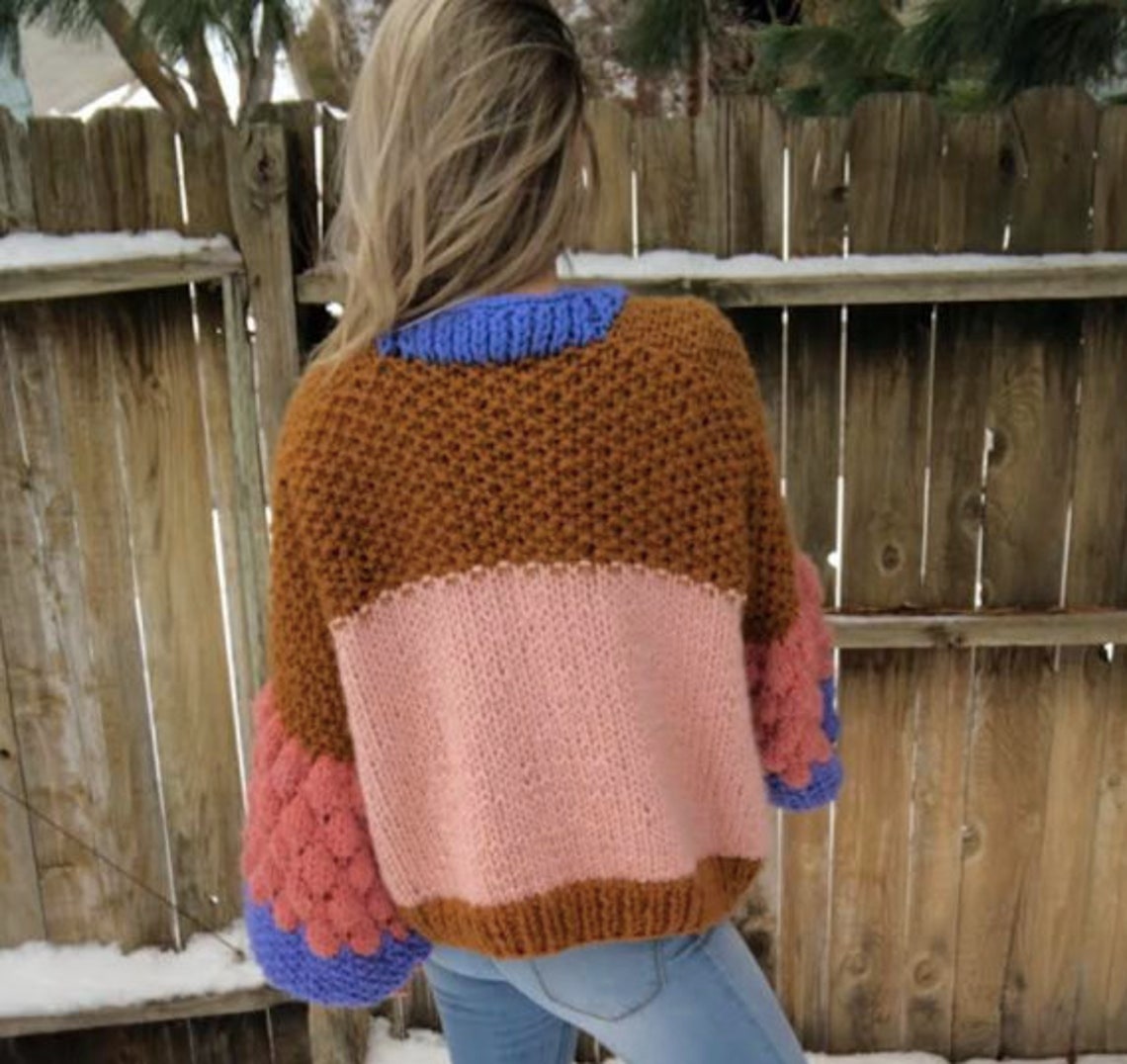 LOVEFOOL Bulky Cardigan Knitting Pattern - Etsy