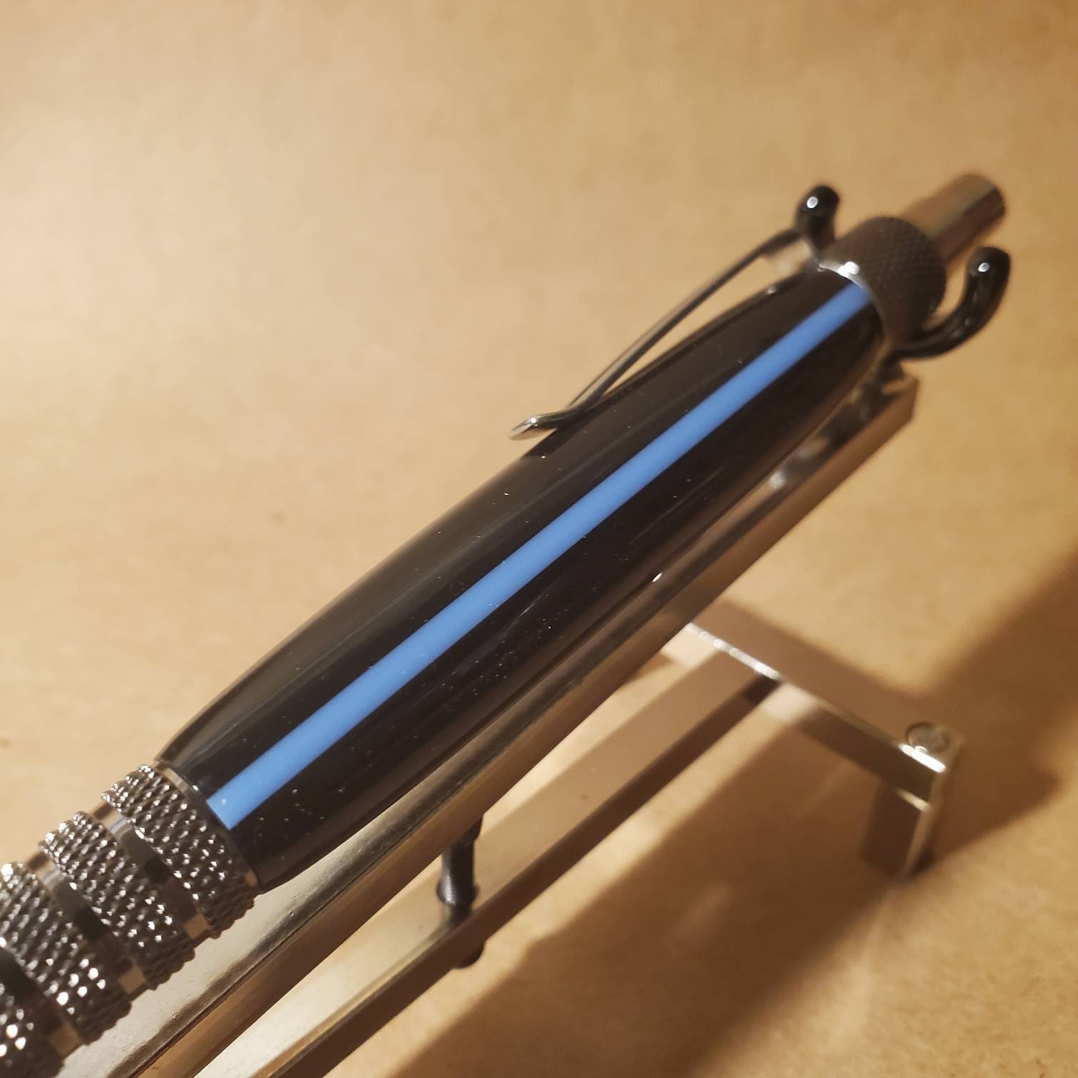 Thin Blue Line Pen. Officer Pen - Etsy